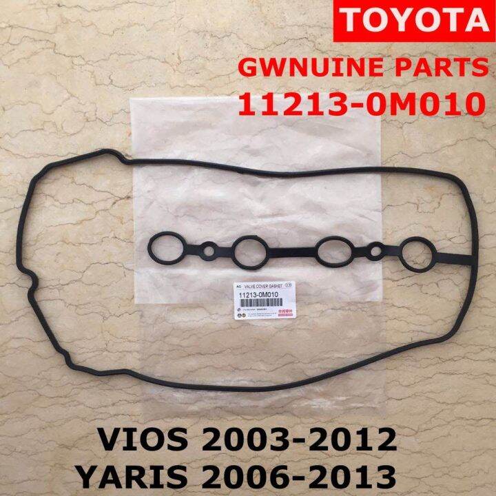 TOYOTA VIOS NCP42 NCP93 NCP150 CYLINDER HEAD VALVE COVER GASKET WITH ...