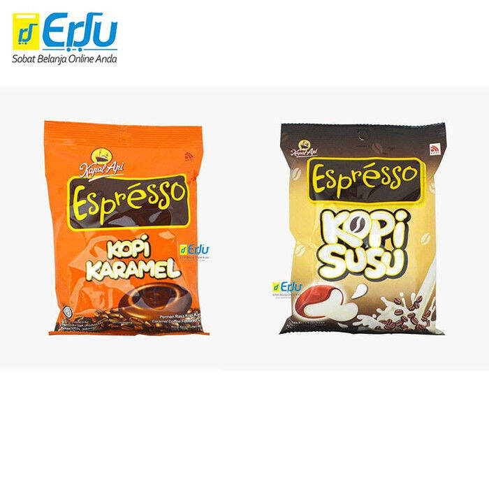 ErJu Permen Kapal Api Espresso Kemasan 50pcs - Karamel | Lazada Indonesia
