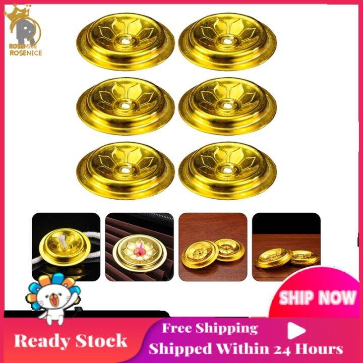 ROSENICE 9Pcs Oil Lamp Floating Wick Holders Oil Floating Holders ...