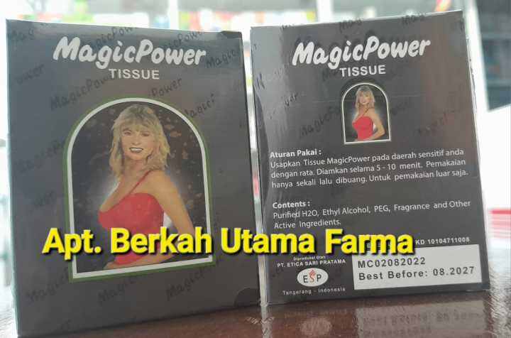 Tissue Magic Power Hitam Box Isi 6 Lembar | Lazada Indonesia