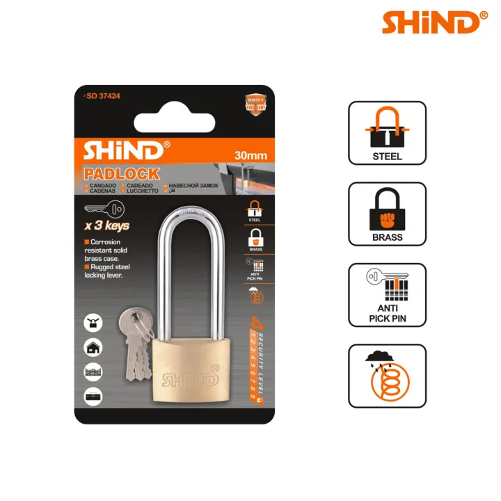 ShinD Padlock Copper Long 30mm. | Lazada PH