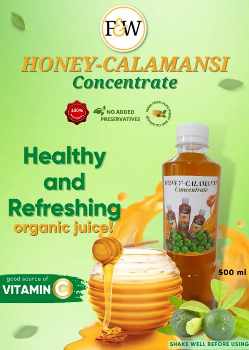 F&W Honey-Calamansi Concentrate (500ml) | Lazada PH