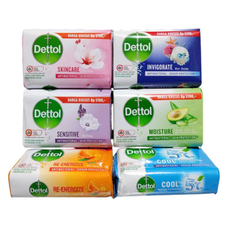 DETTOL SABUN BATANG 100gr UKURAN BESAR 60gr UKURAN KECIL | Lazada Indonesia