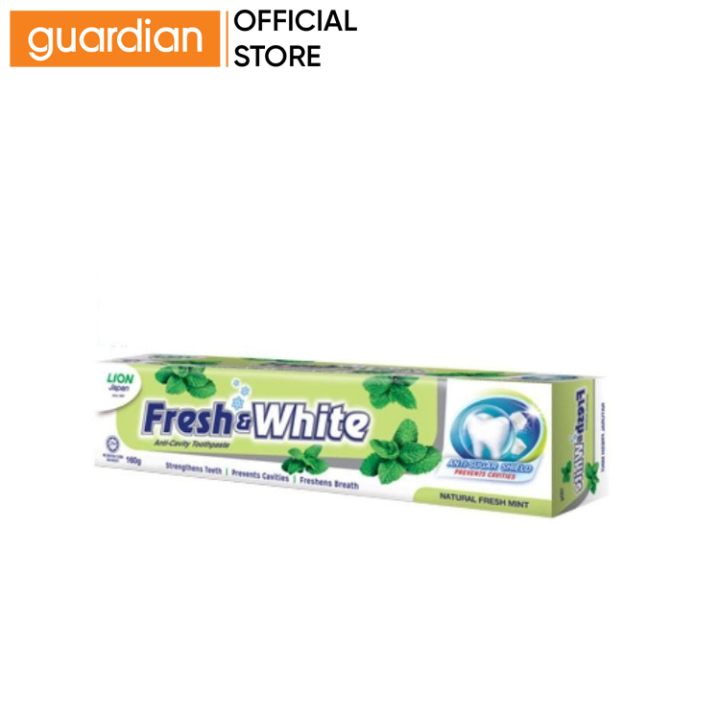 Fresh and White Natural Fresh Mint 160g | Lazada