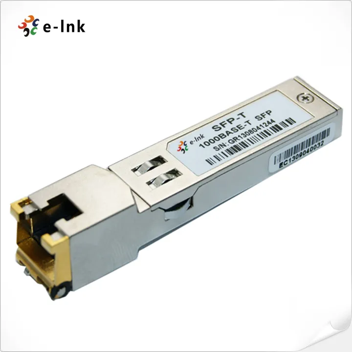 Copper 100Base-T SFP Transceiver with spring latch, for converting ...