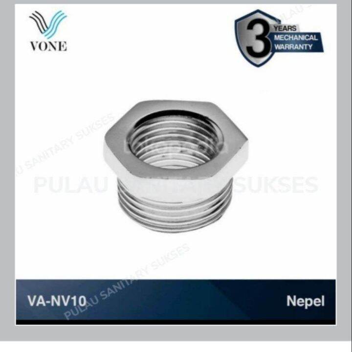 VOLK-RING NEPEL drat luar 1/2 X drat dalam 3/4 INCH TYPE VA-NV10 MEREK ...