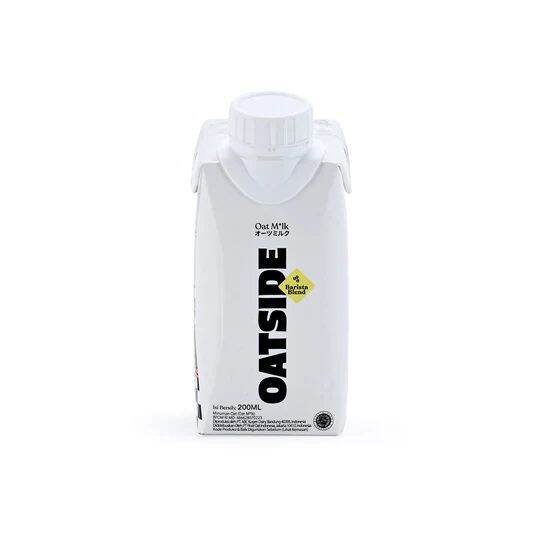 OATSIDE MINI CAPS OAT MILK BARISTA BLEND 200ML SUSU GANDUM ORIGINAL ...