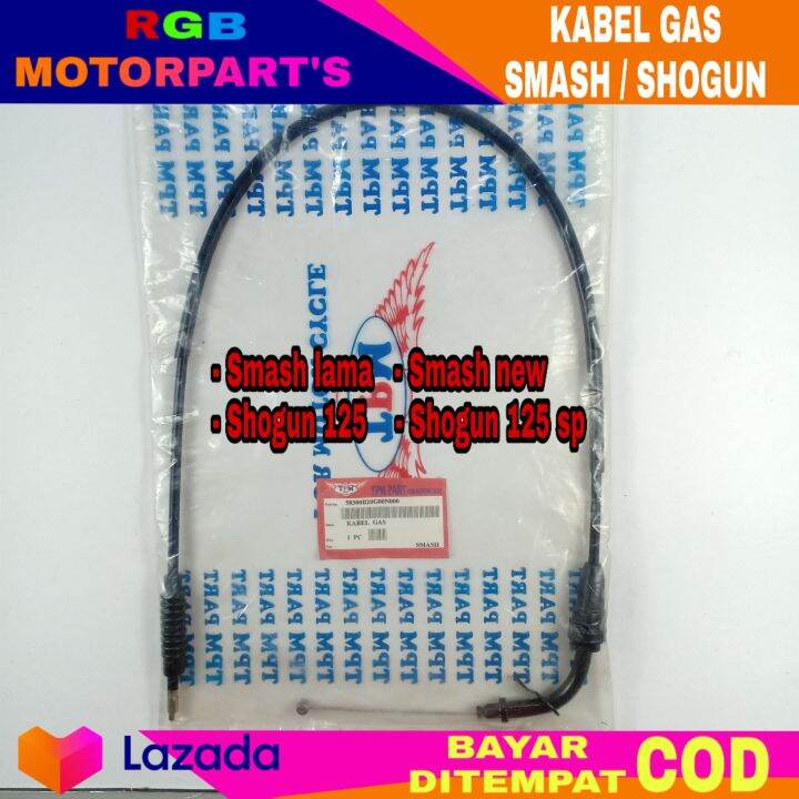 kabel tali gas smash lama new shogun | Lazada Indonesia