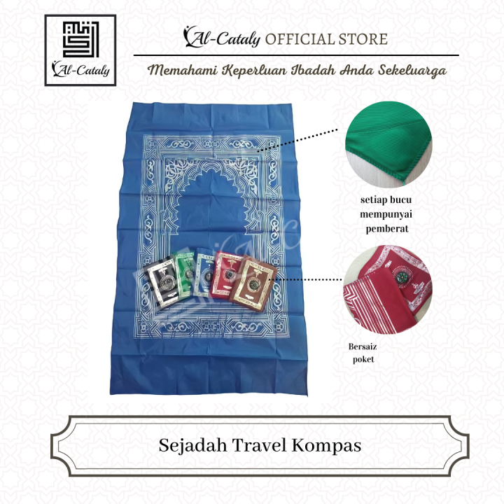 AlCataly : SEJADAH TRAVEL RINGAN /SEJADAH KOMPAS | Lazada