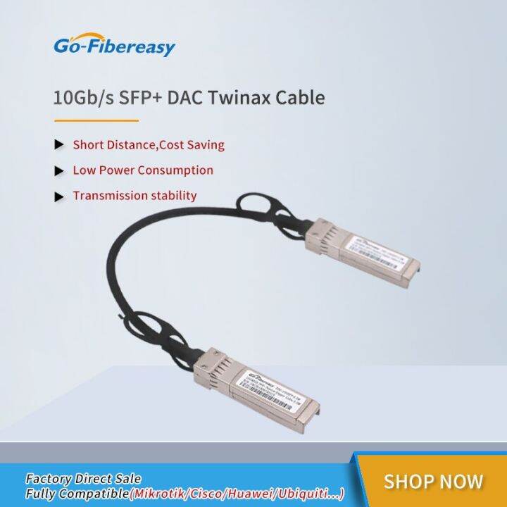 SFP DAC Cable 20cm,3m,10m 10Gb SFP+ Passive Twinax DAC Cable Compatible ...