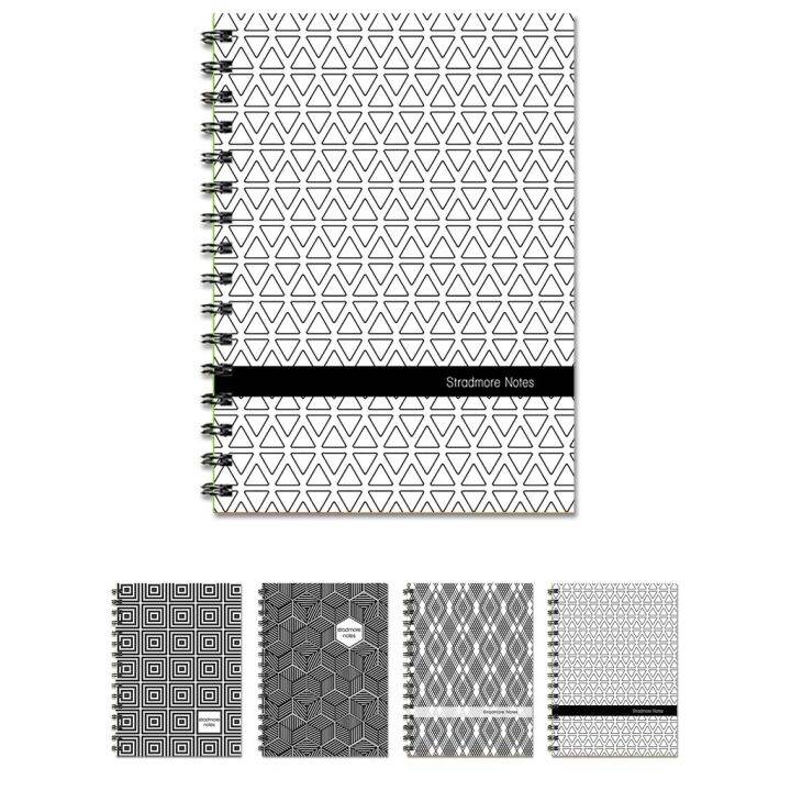 Stradmore Prints Spiral Notebook B&W S18 6 x 8 in | Lazada PH