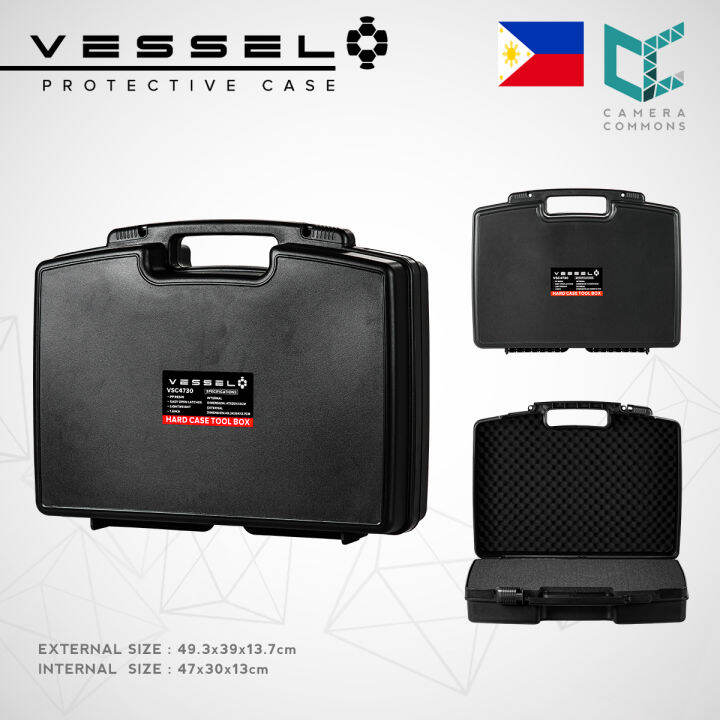 VESSEL VSC4730 Portable Hard Case for Photography, Equipment ...