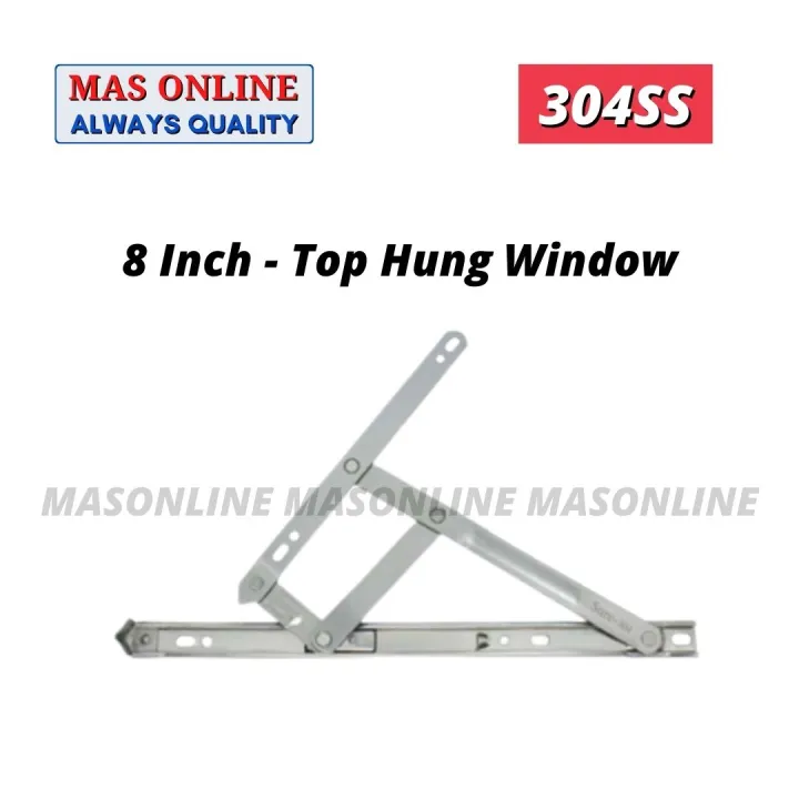 MASONLINE 4 Bar Window Hinge, Friction Stay 430 / Engsel Tingkap ...