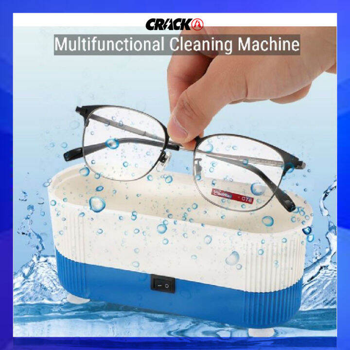 Crack Mini Ultrasonic Glasses Cleaning Machine / Multifunctional Washer ...