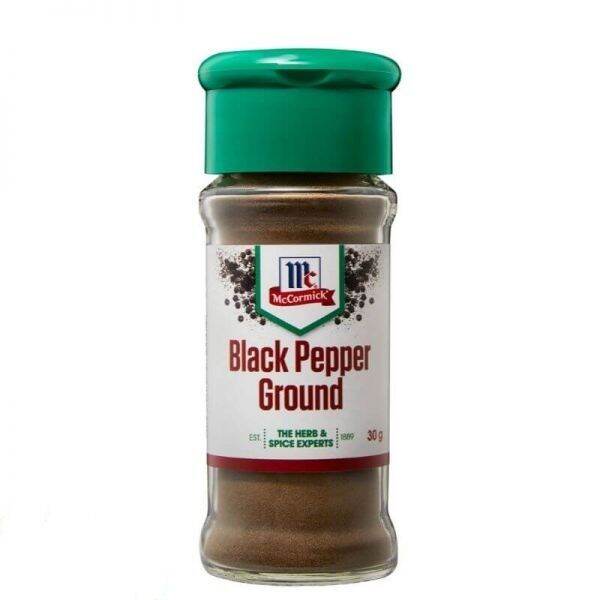 McCormick Black Pepper Ground 30g | Lazada