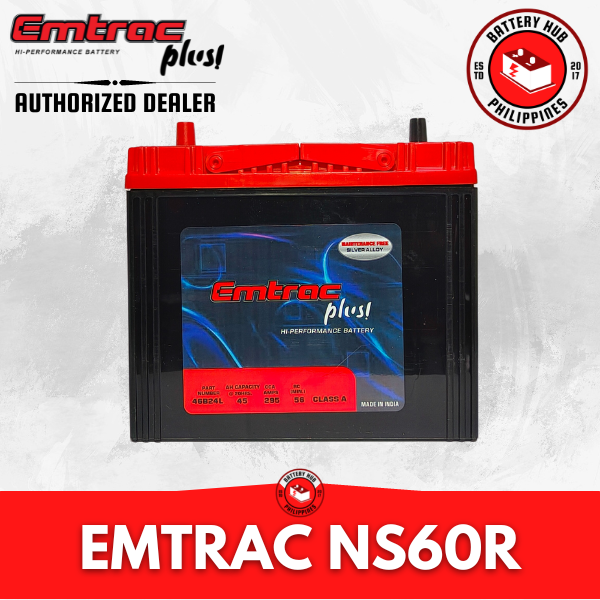 EMTRAC PLUS! NS60R N40R B24R | Lazada PH