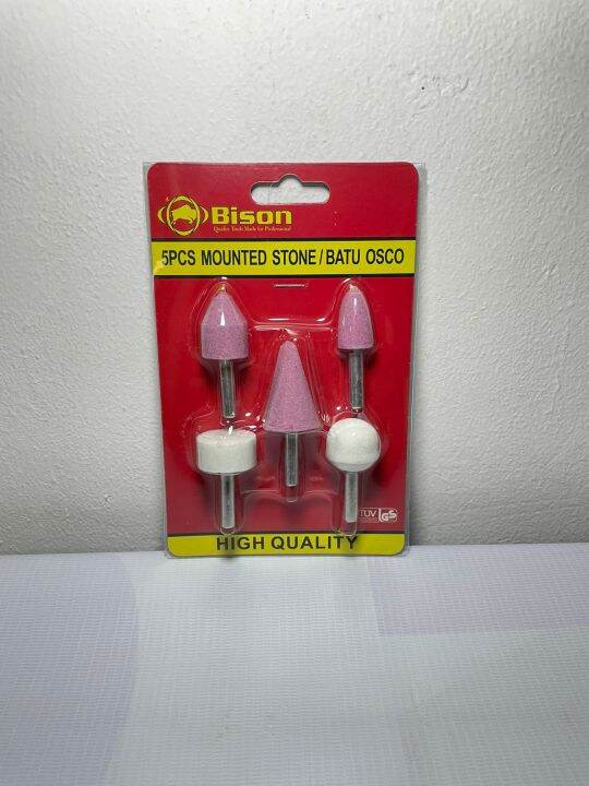 mata batu osco set 5pcs bison / mounted stone set 5pcs bison / mata ...