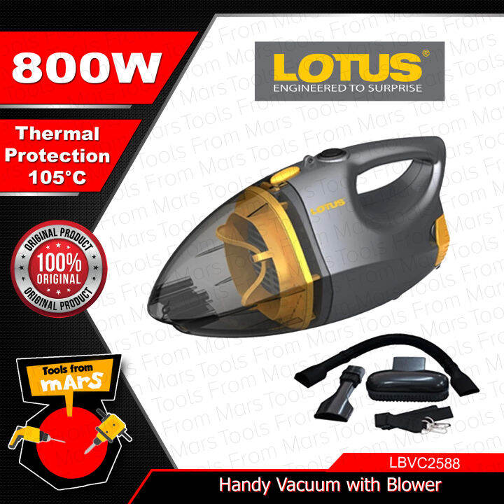 Lotus Handy Vacuum Cleaner LBVC2588 •TOOLS FROM MARS• | Lazada PH