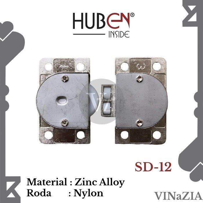 RODA PINTU GESER HUBEN SD-12 / RODA PINTU SLIDING HUBEN SD-12 | Lazada Indonesia