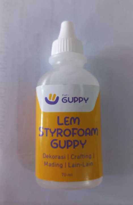 Lem Styrofoam Guppy 70 ml / Lem Styrofoam / Lem Gabus / Lem Styrofoam ...