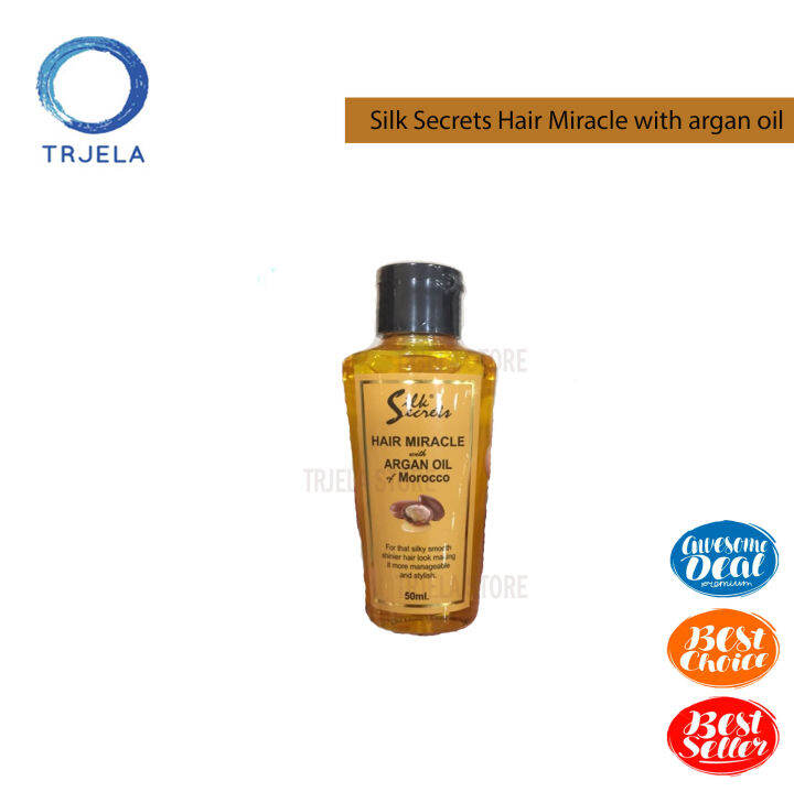 Silk Secrets Hair Miracle with Argan oil 50ml | Lazada PH