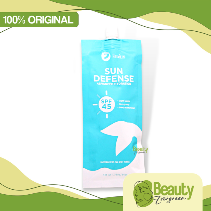 HER SKIN SUN DEFENSE UAV/UBV PROTECTION SPF45 | Lazada PH