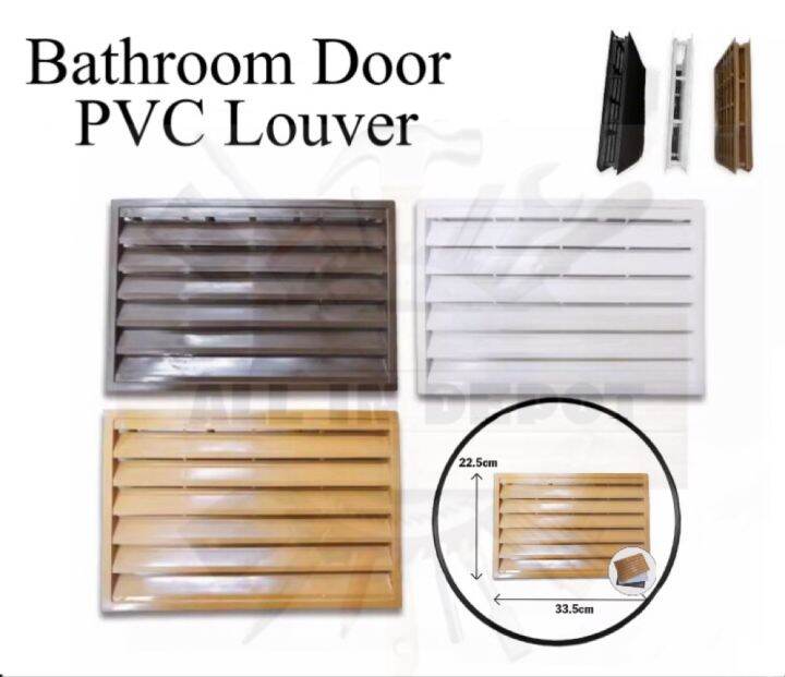 PVC DOOR BATHROOM LOUVER REPLACEMENT/PVC DOOR LOUVER | Lazada PH