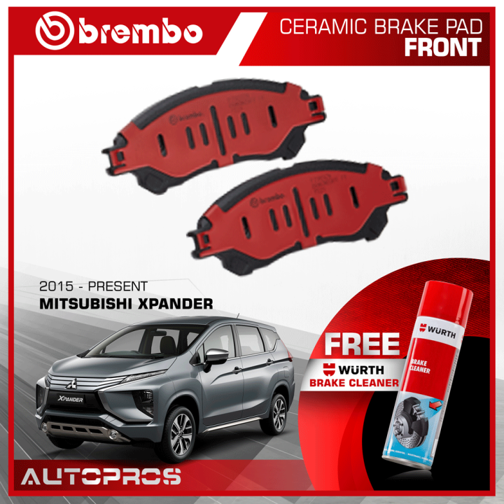 Brembo P79032N Front Brake Pads Ceramic for Mitsubishi Xpander 2015 ...