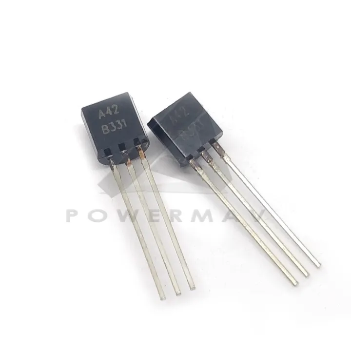 2pcs original a42 transistor NPN Transistor 300V 0.5A NPN TO-92 ...