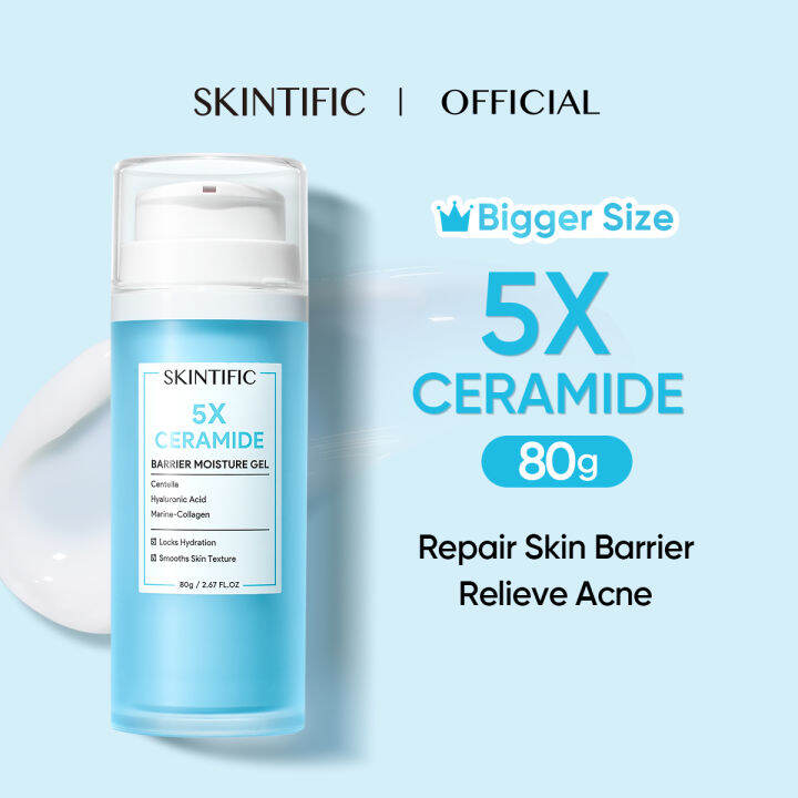SKINTIFIC 5X Ceramide Barrier Moisture Cream Ceramide Moisturizer ...