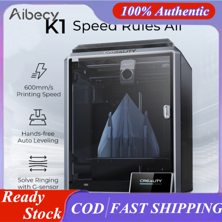 【NEW】Creality K1 3D Printers 600mm/s High Speed with 4.3'' Color ...