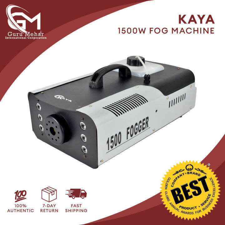 FOG MACHINE (KAYA) - 1500 Watts LED Fog Machine Wired DJ Effect with ...
