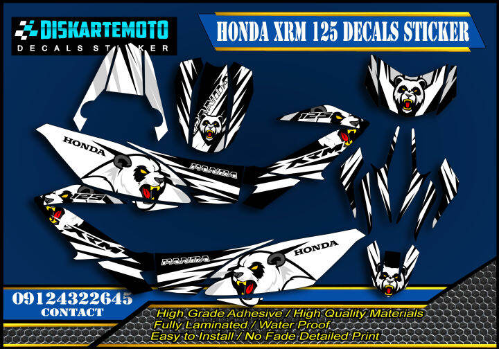 Honda Xrm 125 Decals Sticker | Lazada PH