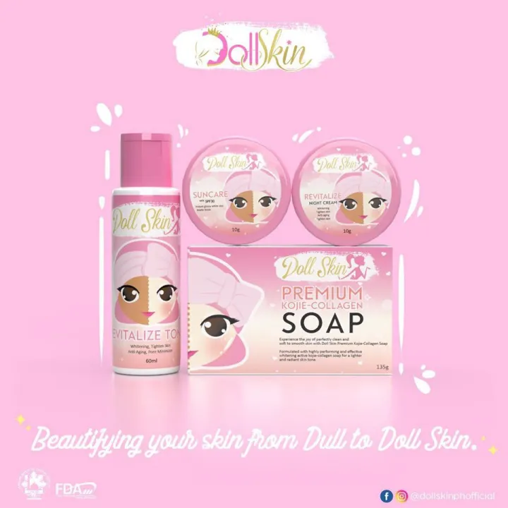 ORIGINAL Doll Skin Revitalize Kit Rejuvenating Set | Lazada PH
