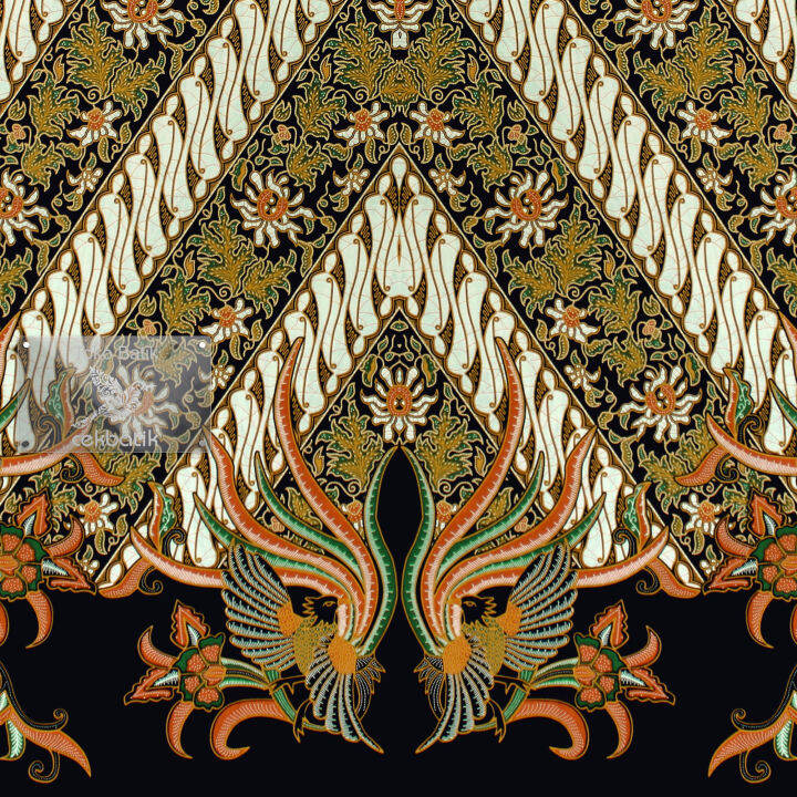 kain batik - Motif Unik Burung Parang Bunga Manis (Ukuran 2 Meter Lebih ...