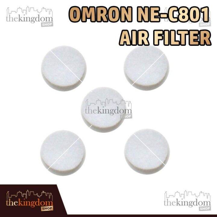 Omron Air Filter Udara C101 C801 Nebulizer Sparepart Nebu | Lazada ...