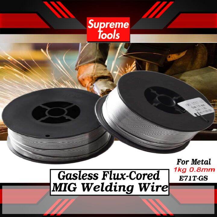 Gasless Self Shielded MIG Welding Flux Cored Wire E71T-GS 0.8mm/ 1kg | Lazada PH
