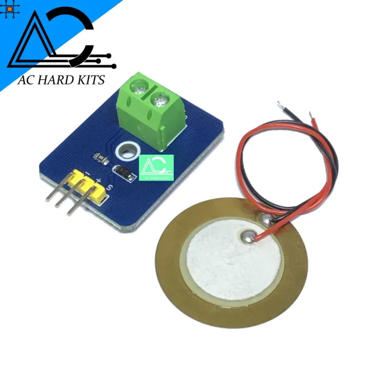 Piezoelectric Ceramic Vibration Module เซนเซอร์วัดการสั่น เพียโซอิเล็กท ...