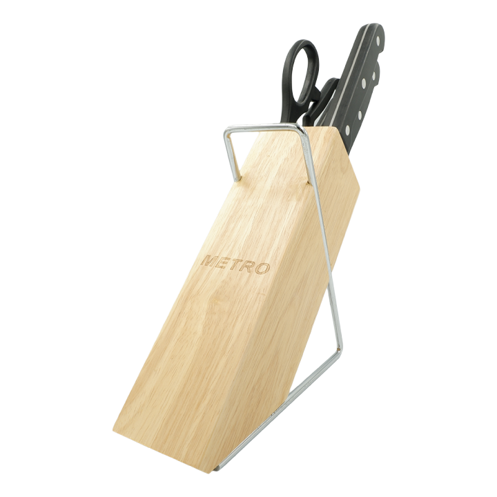METRO COOKWARES 5pc Knife Block Set MKB 477 | Lazada PH