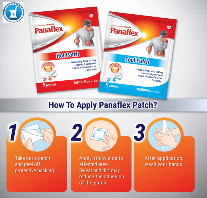 PANAFLEX HOT AND COLD PATCH 5'S | Lazada