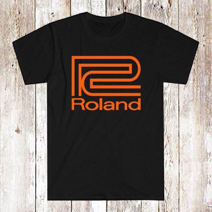 Roland New Logo Black T-Shirt | Lazada PH