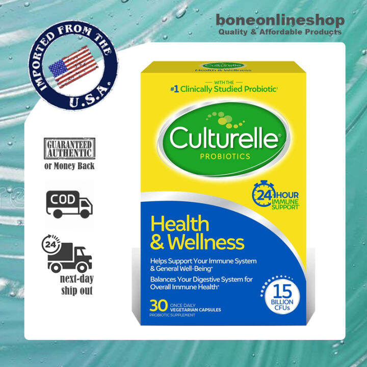 Culturelle Health & Wellness | Daily Probiotic Supplement | Immune ...