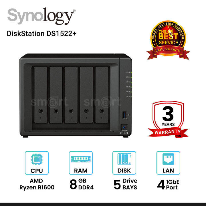 Synology DiskStation DS1522+ 5-bay NAS | Lazada.co.th