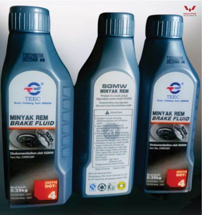 Minyak Rem Wuling Dot 4 Suku Cadang Asli SGMW Teec | Lazada Indonesia