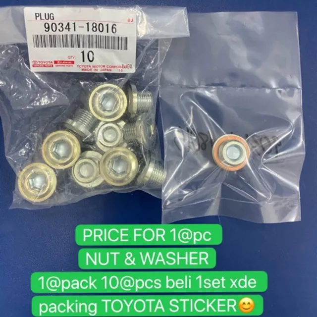 ORIGINAL VIOS NCP42 NCP93 ALTIS ZRE172 CAMRY ACV30 ESTIMA ACR30 WISH ...