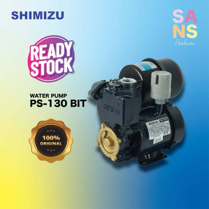 Shimizu Pompa Air Water Pump PS-130 BIT Otomatis Original | Lazada ...