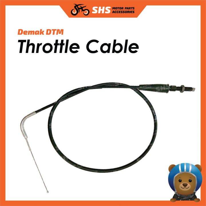 Demak DTM Throttle Cable | Lazada