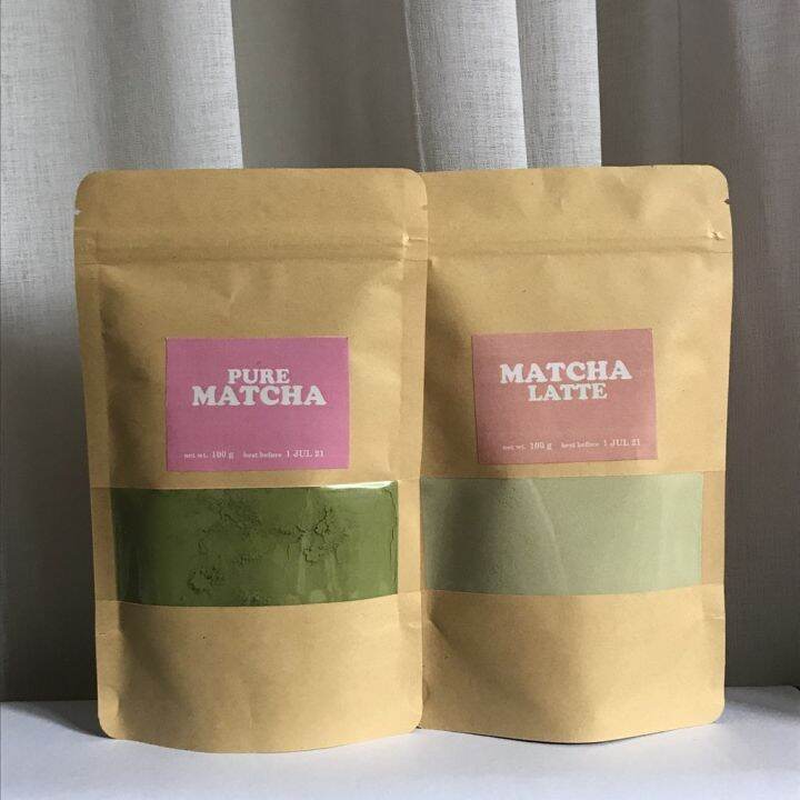 Pure Matcha Green Tea Powder / Matcha Latte Powder Mix 100g, 250g, 500g ...