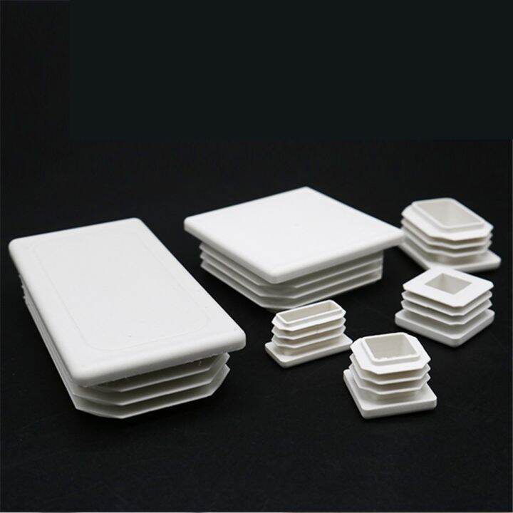 Rectangle Blanking End Caps Cap Tube Pipe Inserts Plug Bung Steel New ...