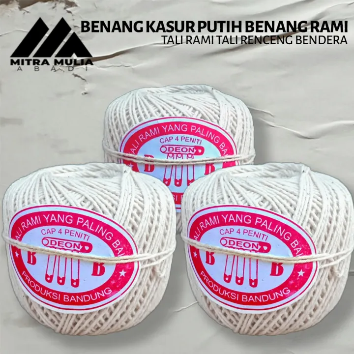 1 pcs Benang Kasur l Tali Renceng Bendera l Benang Rami | Lazada Indonesia